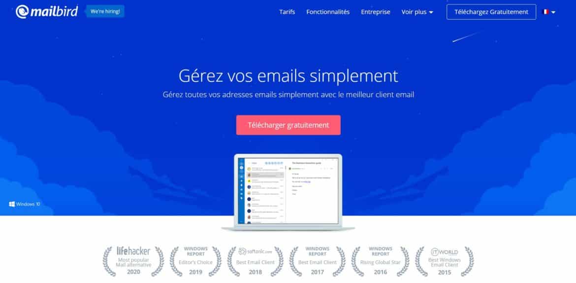 Les 7 meilleures alternatives à Gmail en 2021